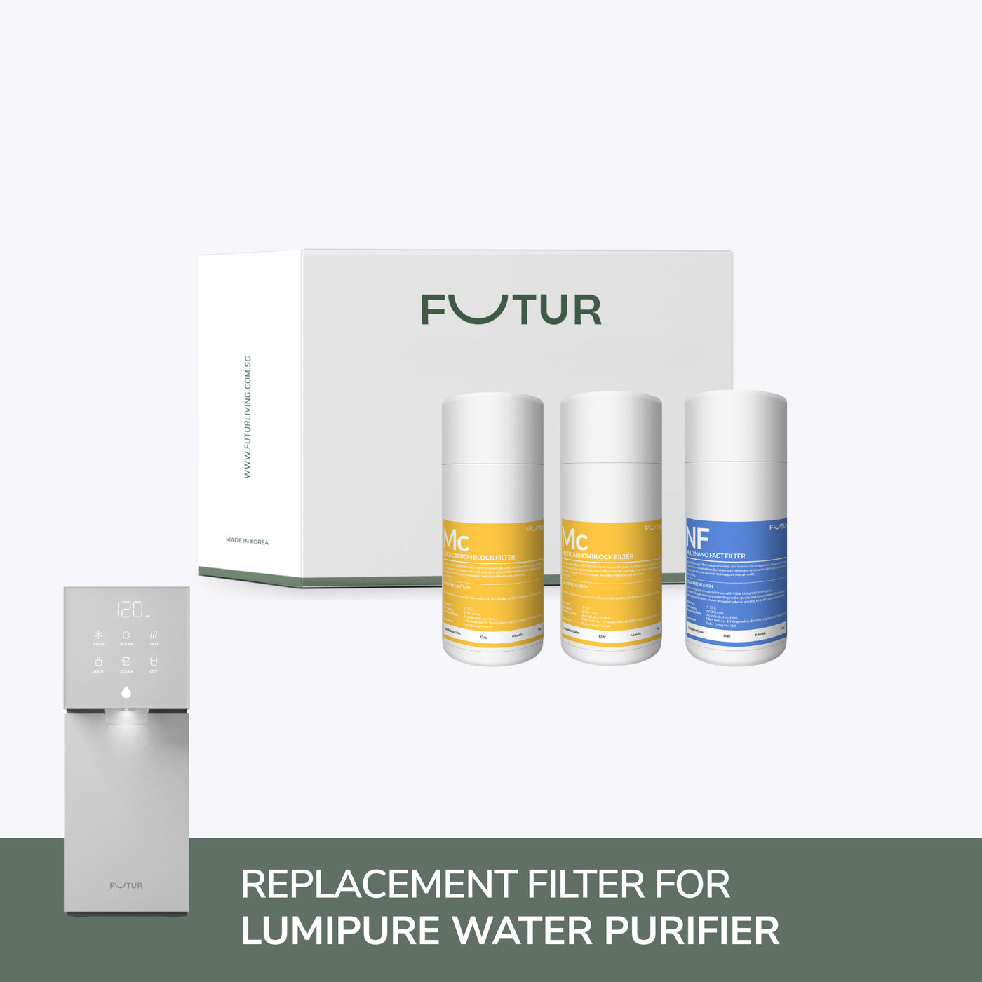 Best Water Purifier & Dispenser in Singapore for Instant Hot & Cold Water